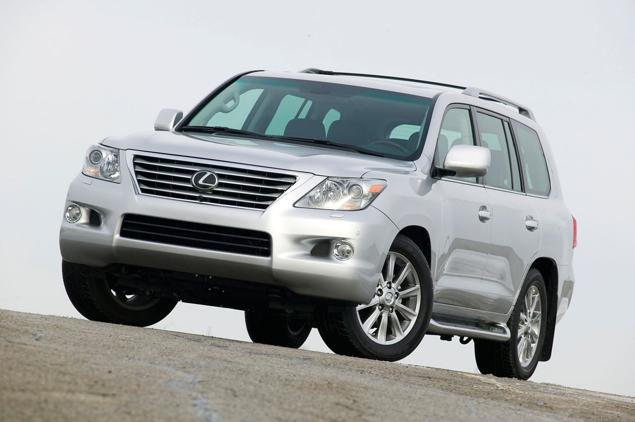 The 2011 Lexus LX 570 flagship luxury SUV delivers both on and off-road ...
