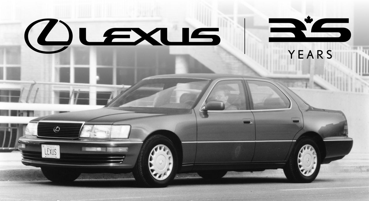 LEXUS CELEBRATES 35 YEARS IN CANADA Apr 9, 2025